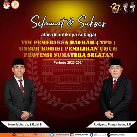 Jdih Kpu Prov Sumatera Selatan