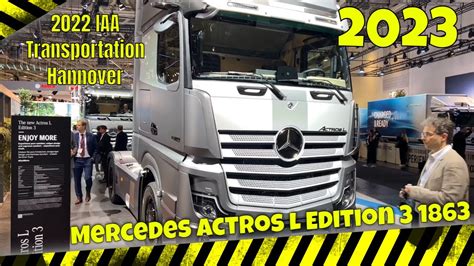 2023 New Mercedes Actros L Edition 3 1863 Interior And Exterior IAA