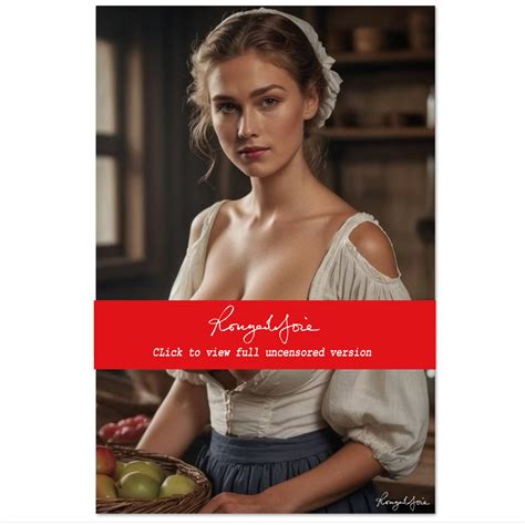 Neo Classic Farmer S Wife By Rougedejoie12x18 Naked Woman Big Breasts