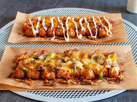 Domino S Loaded Tater Tots Recipe Philly Cheese Steak