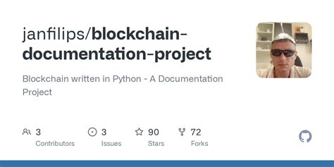 GitHub Janfilips Blockchain Documentation Project Blockchain Written