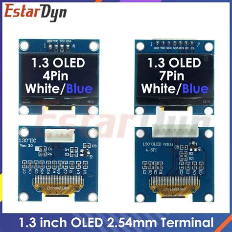 M Dulo OLED RoHS De 1 3 Pulgadas Terminales De Conexi N SPI IIC I2C