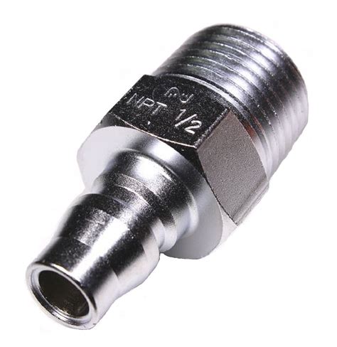 Nitto Kohki Hi Cupla 40PM NPT Quick Connect Pneumatic Coupler Plug 1 2