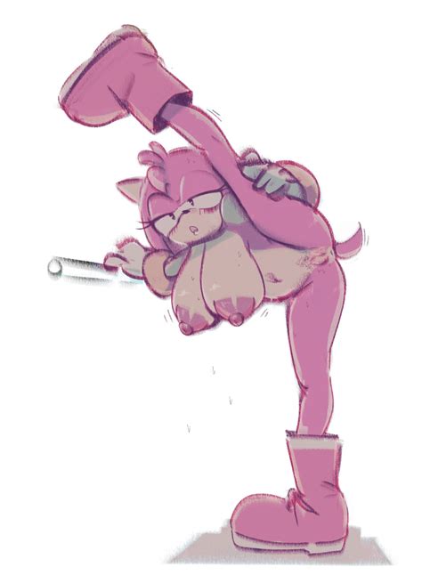 Rule 34 2024 Absurd Res Amy Rose Anthro Anus Areola Ass Big Breasts Blush Boots Bracelet