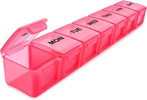 Amazon Extra Large Weekly Pill Organizer Sukuos XL Daily Pill