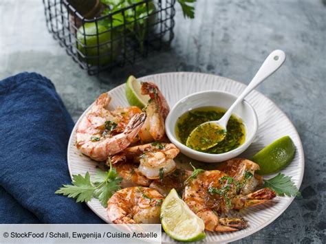 Crevettes sautées à l ail et au citron vert facile et rapide