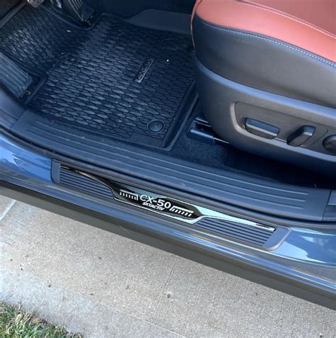 GZBFTDH Protector De Umbral De Puerta Para Mazda CX50 2024 2023 2022