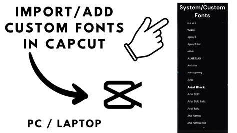 Import Add Custom Fonts In CapCut Pc Laptop Full Guide Easiest