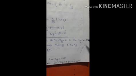 Angle Between Two Straight Lines YouTube