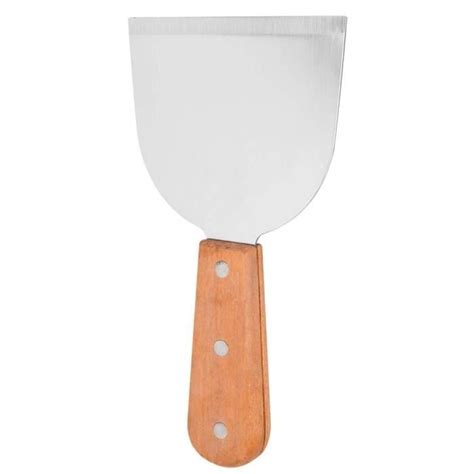Ensemble de pelle à barbecue en acier inoxydable grattoir pour plaque