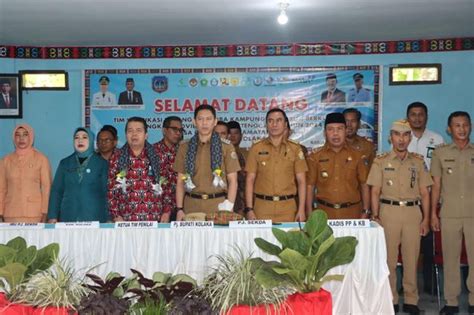 VERIFIKASI LAPANGAN LOMBA KAMPUNG KELUARGA BERKUALITAS TINGKAT PROVINSI
