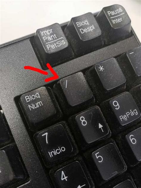 Como Poner Barra En El Teclado Image To U