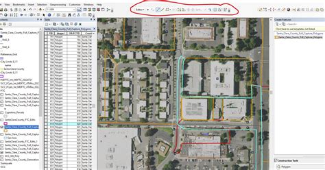 Arcgis Desktop Some Tools In Editor Toolbar Grayed Out Geographic