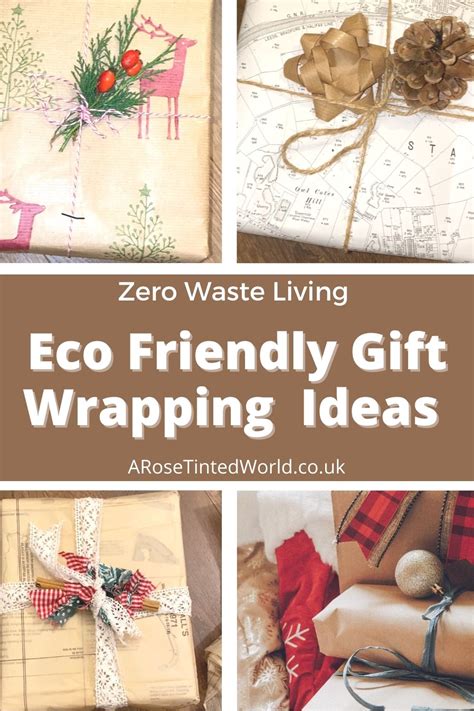 100 Eco Friendly Gift Wrapping Ideas A Rose Tinted World