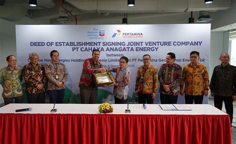 Pertamina Geothermal Energy Dan Chevron Siap Garap Wkp Way Ratai