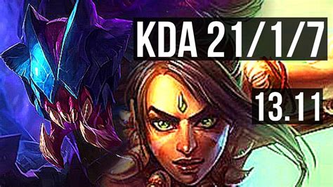 Rek Sai Vs Nidalee Jng Legendary Winrate Kr Diamond