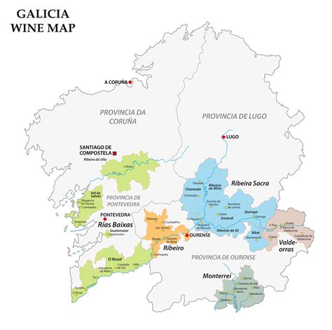Lista Foto Mapa De Denominaciones De Origen De Vinos De Espa A