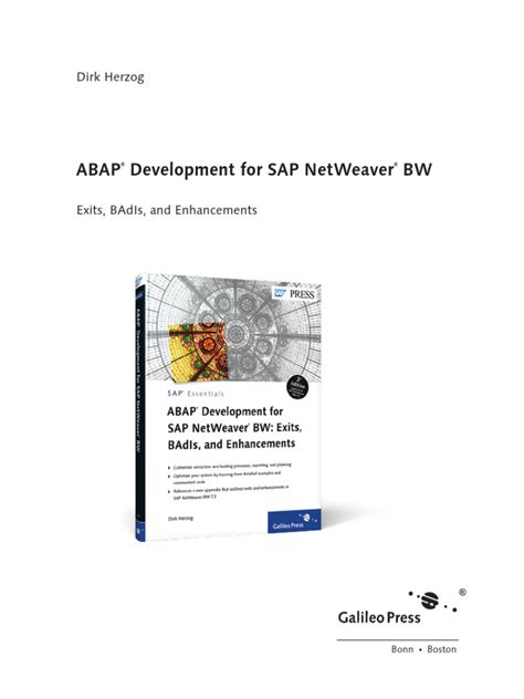 abap development in sap bw pdf subroutine variable computer science
