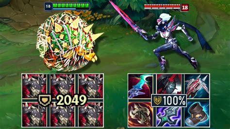 2000 ARMOR RAMMUS Vs FIORA FULL BUILD FIGHTS Best Moments YouTube