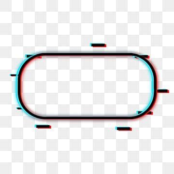 Round Edging Clipart Hd PNG Rounded Edge Rectangle Glitch Shape