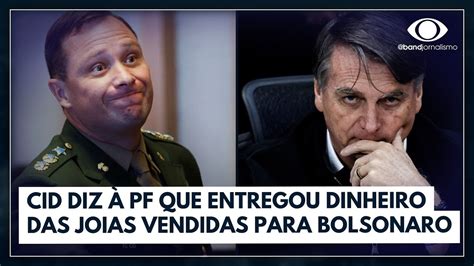 Mauro Cid diz à PF que entregou dinheiro a Bolsonaro Jornal da Noite
