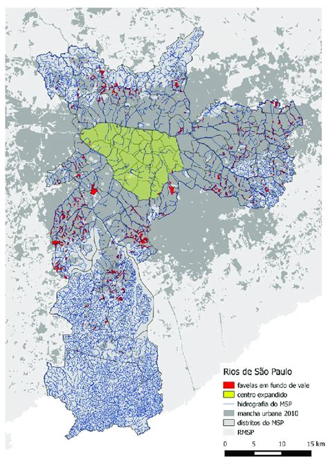 Mapa dos rios de São Paulo Download Scientific Diagram