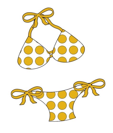 Fun In The Sun Bikini Cliparts For Your Beach And Pool Adventures