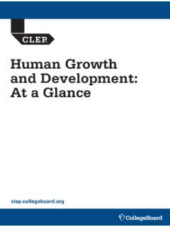 Human Growth And Development At A Glance Human Growth And