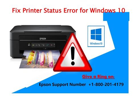 Fix When Epson Printer In Error State Windows Epson Printer