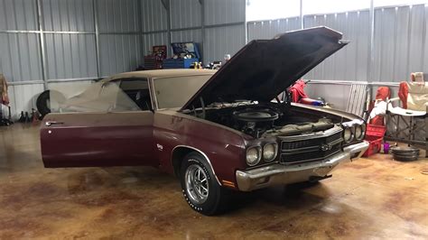 Holy Grail Chevrolet Chevelle Ls Found Parked On A Garage Lift