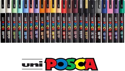 Zestaw markerów UNI POSCA PC 5M 22kol 13618489340 Allegro pl