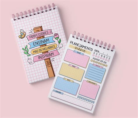 Bloco de Anotações Checklist Dia dos Professores Elo7