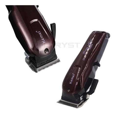 Máquina Cortar Cabelo Profissional Sem Fio Kemei Km 2600 Mercado Livre