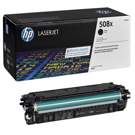 HP 508X High Yield Black Original Toner Cartridge CF360X Red Bus