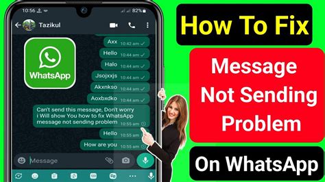 How To Fix WhatsApp Message Not Sending Problem Fix Message Not