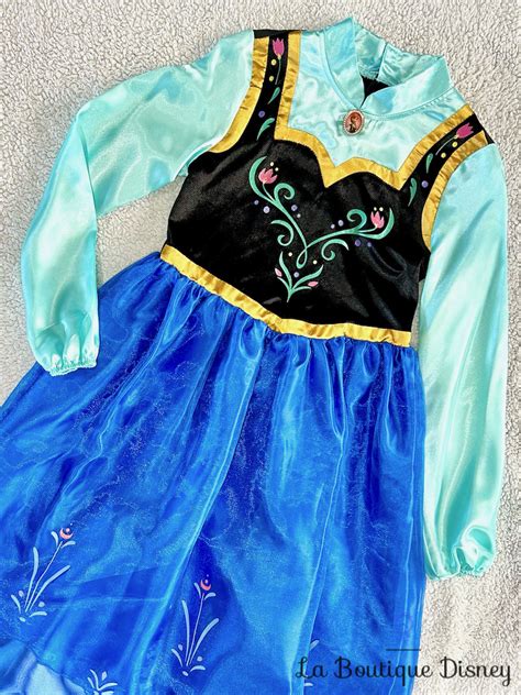 Déguisement Anna La reine des neiges Disney Store 2014 taille 9 10 ans