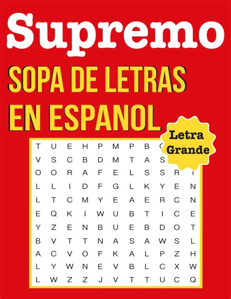 Buy Extra Grande Sopas De Letras Sopa De Letras En Espanol Letra Hot Sex Picture