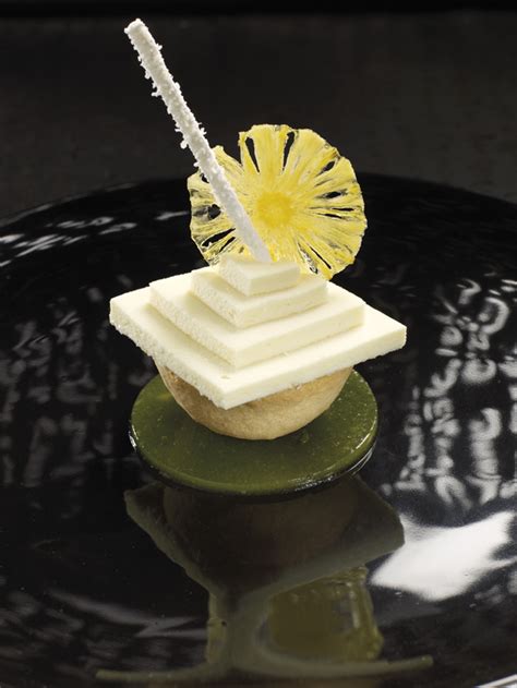 Craquelin Chocolat Blanc Passion Chutney Aux Fruits Exotiques
