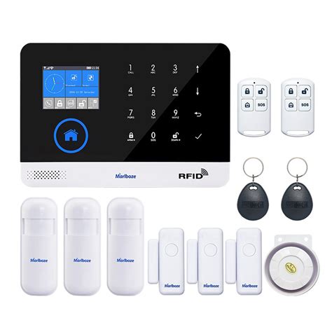 Alarma Casa Negocio Gsm Wifi Con Sensores Y Controles Celular Rfid