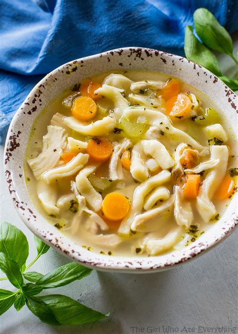 Homemade Chicken Noodle Soup The Girl Who Ate Everything