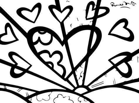 Desenhos De Papai Noel De Romero Britto Para Colorir E Imprimir