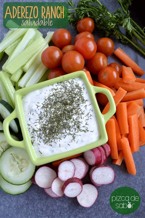 Cómo hacer un aderezo ranch versión saludable Pizca de Sabor
