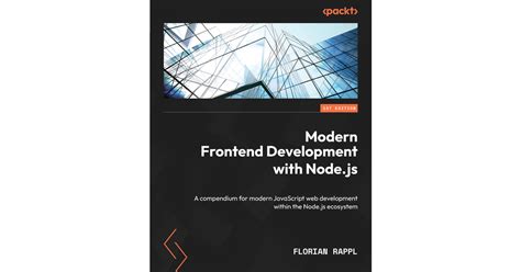 modern frontend development with node js [book]