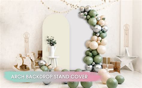 Amazon 6 6 FT Arch Backdrop Cover 2 Sided Color Chiara Backdrop