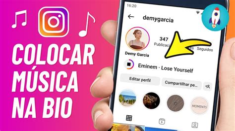 Como Colocar MÚSICA NA BIO do Instagram No Perfil Biografia NOVA