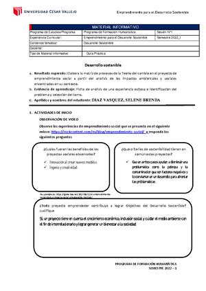 Guía Práctica N 04 GUIA 04 FORMULACIÓN DEL PROYECTO SOCIAL a