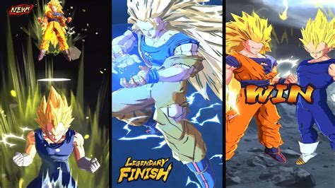 NEW TAG SSJ3 Goku SSJ2 Vegeta FULL GAMEPLAY SHOWCASE W Legendary
