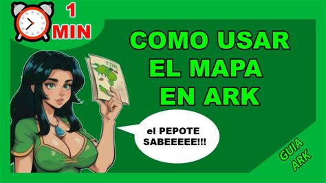 COMO USAR el MAPA en ARK FÁCIL y RÁPIDO ARK GUÍA para