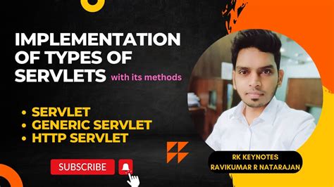 From Scratch Types Of Servlets In Java Implementation With