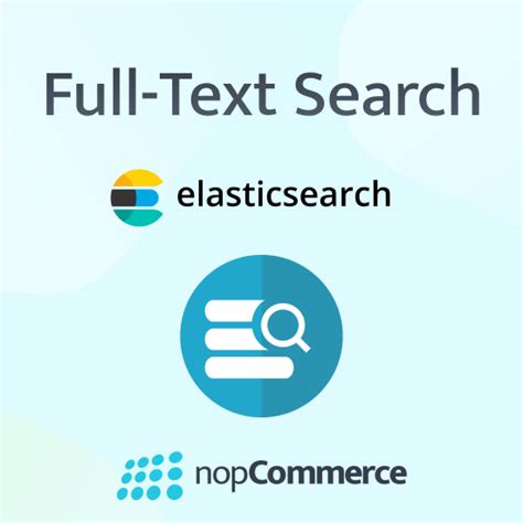 full text search based on elasticsearch official plugin nopcommerce